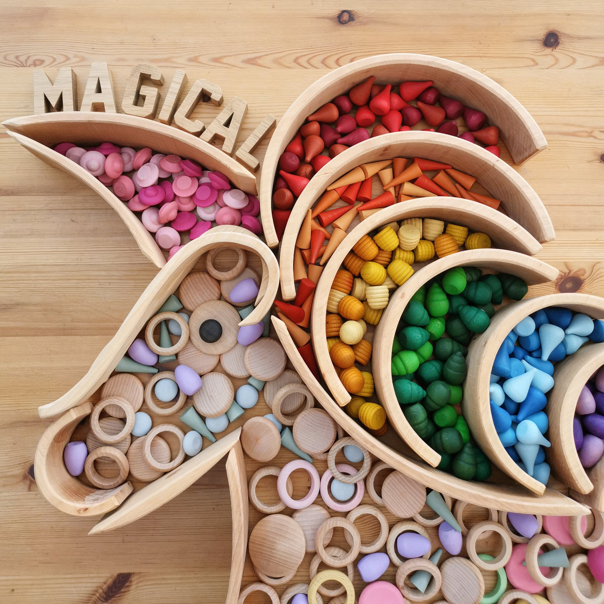 Block Capitals – Reel Wood Designs